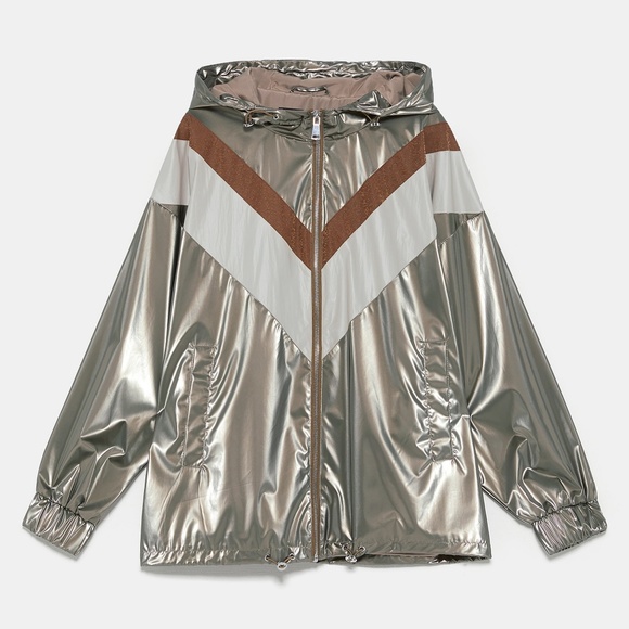 Zara | Jackets & Coats | Zara Colorblock Jacket | Poshmark